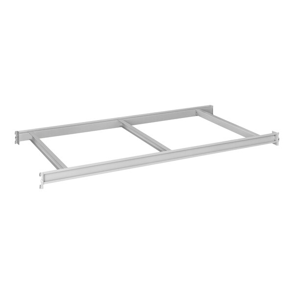 Hallowell 96" x 48" Light Gray Bulk Rack Shelf Level with No Decking ...