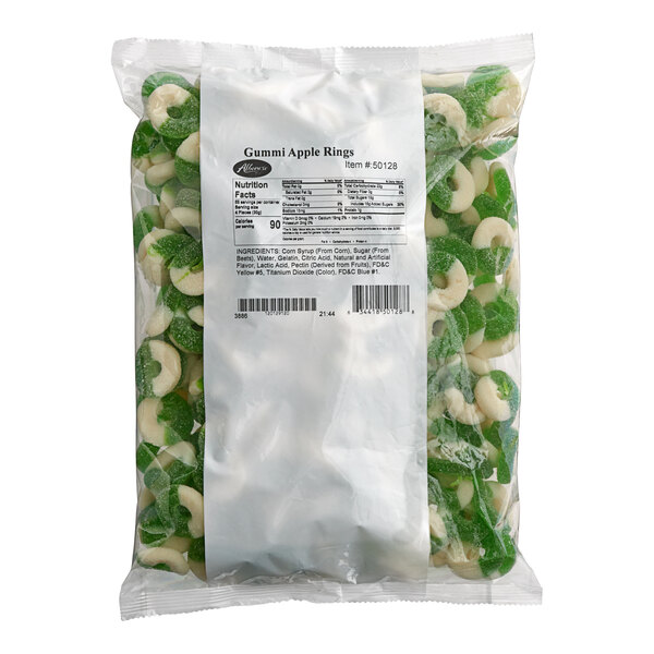 Albanese Green Apple Gummi Rings 4.5 lb.