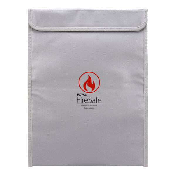 Royal 15" x 11" Fireproof Document Bag