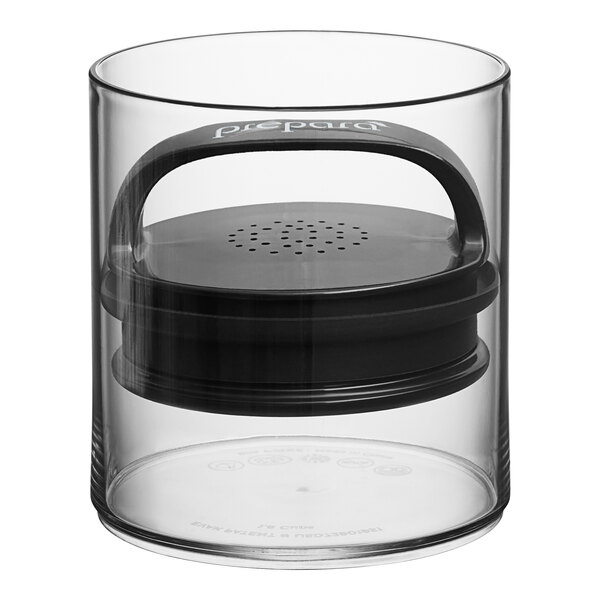 Prepara Evak Fresh Saver 0.45 Qt. Clear SAN Plastic Round Airtight Food ...