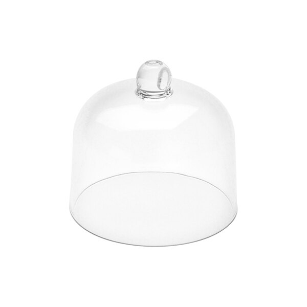 American Metalcraft Lift 4 1/8" Clear Polycarbonate Dome Cover / Cloche ...