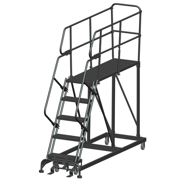 Ballymore 5-Step Heavy-Duty Steel Cal/OSHA Compliant Mobile Work ...