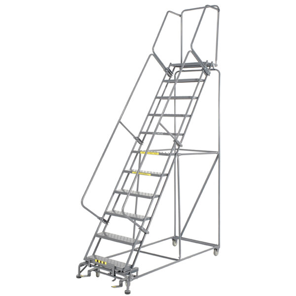 Ballymore M-2000 Series 11-Step Gray Steel Cal/OSHA Compliant Rolling ...