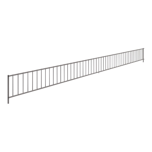 Wanzl Wire Tech 100 36" x 3" Front Riser for Base Shelf WTBSL361