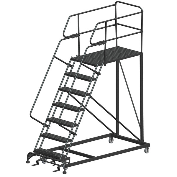 Ballymore 7-Step Heavy-Duty Steel Cal/OSHA Compliant Mobile Work ...