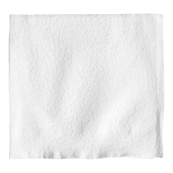 Tork Paper Wiper Plus 12 1/2" x 13" White Light-Duty 1/4 Fold Wiper ...