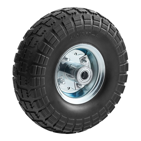 Lavex Industrial 10" Vulcanized Polyurethane Wheel for 500 lb. Lavex ...