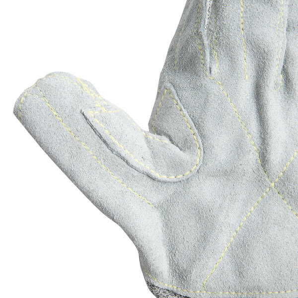 Cordova Monarch Gray Engineered Fiber Cut-Resistant Gloves with Split ...