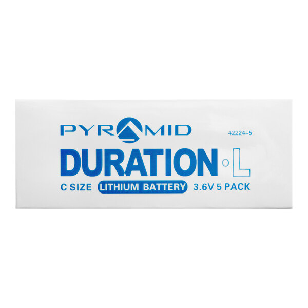 Pyramid Time Systems 42224-5 3.6V C Lithium Battery for WSCBA-5 and ...