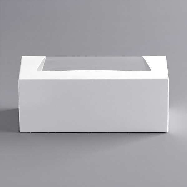 Baker's Lane 9" x 4" x 3 1/2" White Customizable Auto-Popup Window ...