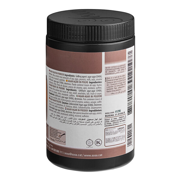 Sosa Agar Agar Powder Gelling Agent 1.1 lb.