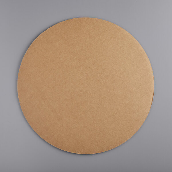 Baker's Lane 18" White Corrugated Grease-Resistant Cake Circle - 100/Case