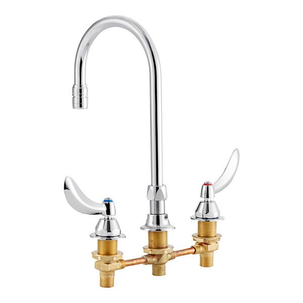 Delta Faucet 27C2944 Deck-Mount Lavatory Faucet with CER-TECK ...