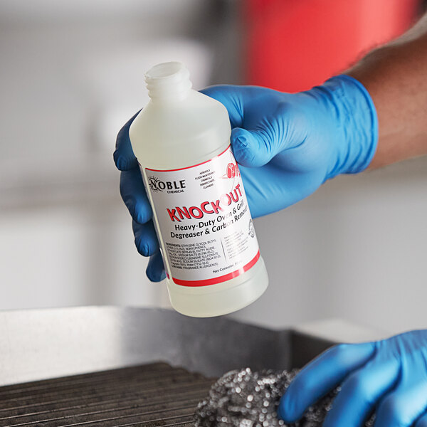 Noble Chemical 10 oz. Knockout Concentrated Liquid Heavy-Duty Oven and ...
