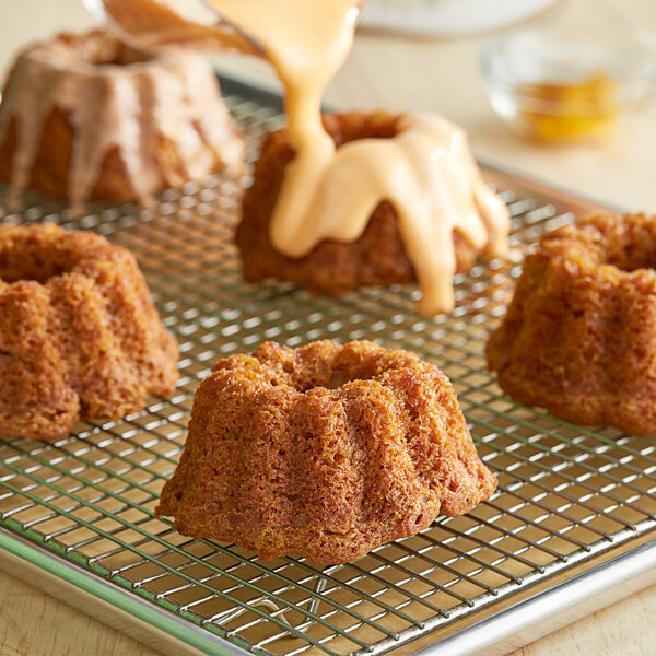New Day Mini Carrot Bundt Cake 3 oz. - 24/Case