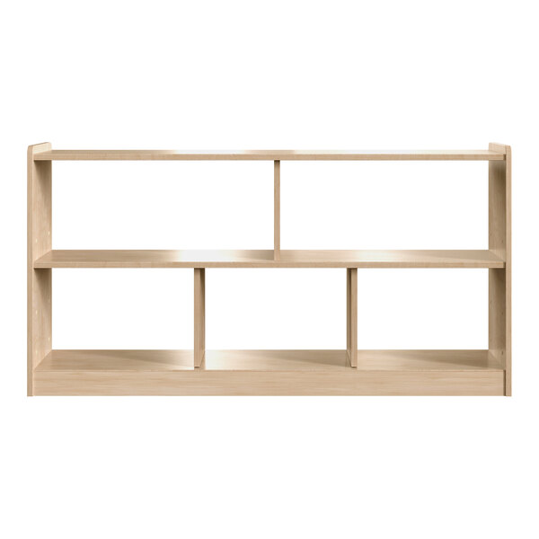 Flash Furniture Bright Beginnings 47 1/4" x 24 1/2" Wooden Open Storage ...