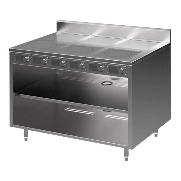 Spring USA 987BOH26006 BOH Series 48" Slide-In Induction Cooking ...