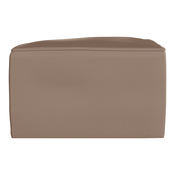 Flash Furniture Bright Beginnings 9 3/4" Neutral Vinyl Soft Seating ...