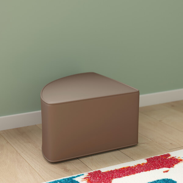 Flash Furniture Bright Beginnings 9 3/4" Neutral Vinyl Soft Seating ...