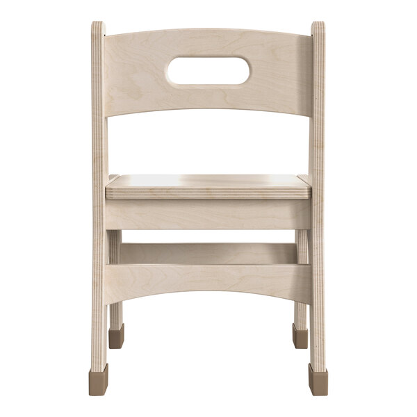 Flash Furniture Bright Beginnings 10" Seat Height Wooden Classroom ...