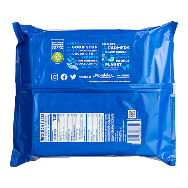 Nabisco Oreo Mint Cookie Party Pack 24.95 oz. - 8/Case