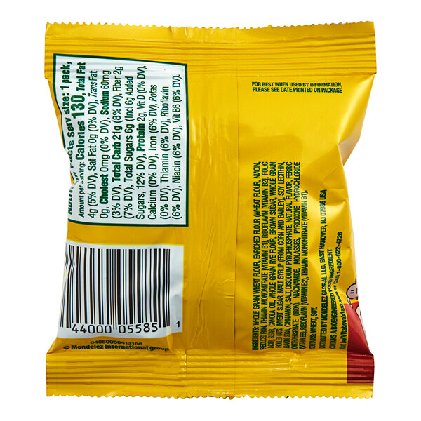 Nabisco belVita Cinnamon Brown Sugar Breakfast Biscuit Snack Pack 1 oz ...