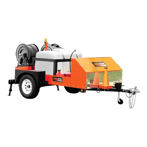 General Pipe Cleaners JM-2512-C-V Typhoon Gas-Powered Trailer Water ...