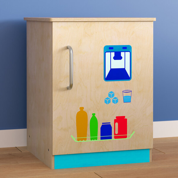 Flash Furniture Bright Beginnings 15 1/2" x 20 1/2" Wooden Children's ...