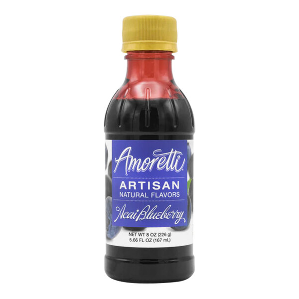 Amoretti Acai Blueberry Artisan Natural Flavor Paste 8 oz.