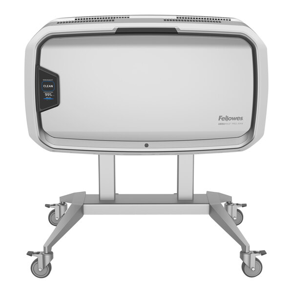 Fellowes AeraMax Pro AM4 FLEX 5000101 Silver / White Air Purifier with ...