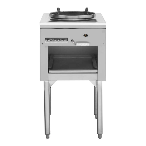 American Range ARWR-3R Natural Gas Wok Range with 16" Ring and 3-Ring ...