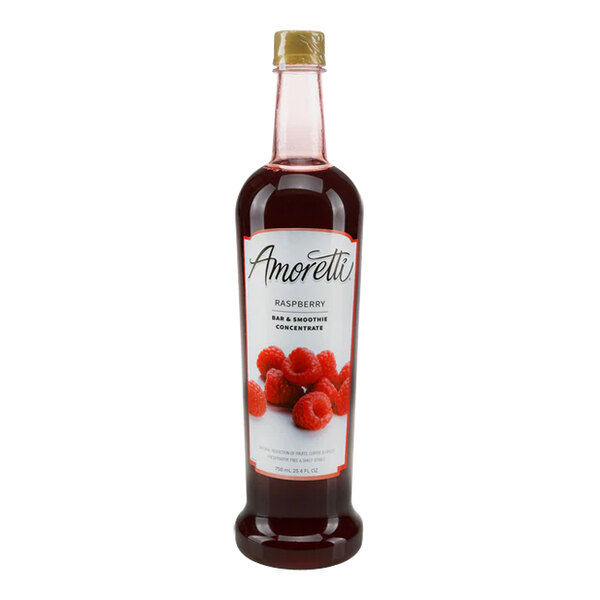 Amoretti Raspberry Bar and Smoothie Concentrate 25.4 fl. oz.