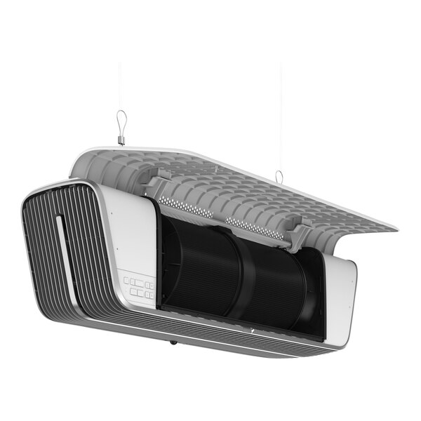 Fellowes Array Ceiling AC2 5889201 White Ceiling-Mount Air Purifier with 3-Stage HEPA Filtration ...