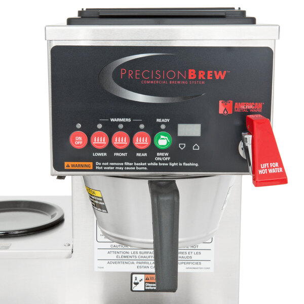 Grindmaster B-3WL PrecisionBrew Digital 64 oz. Automatic Coffee Brewer ...