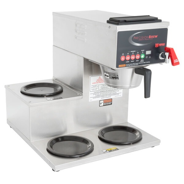 Grindmaster B-3WL PrecisionBrew Digital 64 oz. Automatic Coffee Brewer ...