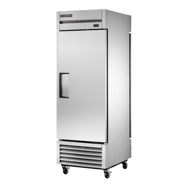 True T-23PT-HC 27" Bottom Mounted Solid Door Pass-Through Refrigerator