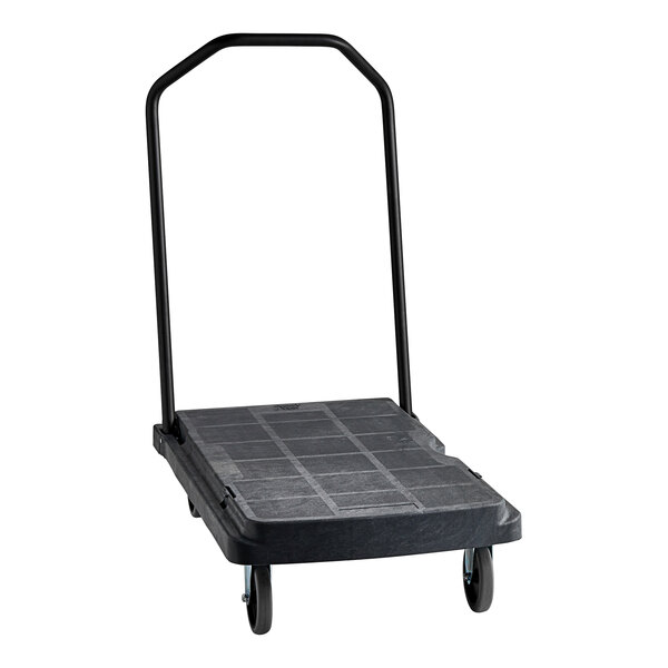 Lavex 31 1/2" x 20 1/2" Plastic Folding Platform Truck - 500 lb. Capacity