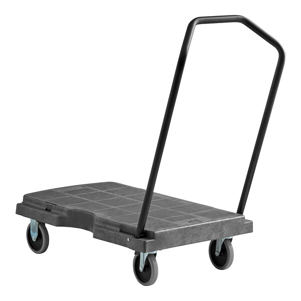 Lavex 31 1/2" x 20 1/2" Plastic Folding Platform Truck - 500 lb. Capacity