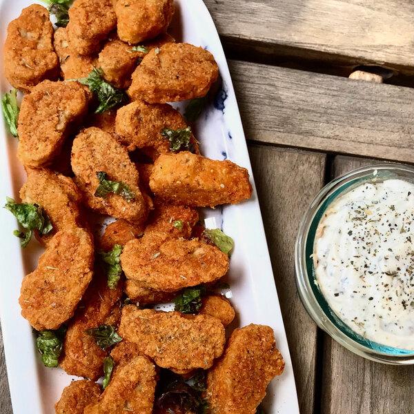 Jack & Annie's Vegan Plant-Based Chicken Nuggets 2.5 lb. - 4/Case