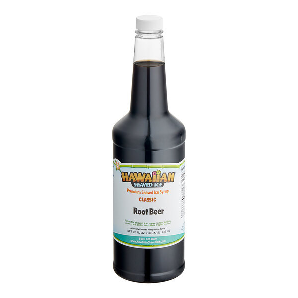 Hawaiian Shaved Ice Root Beer Snow Cone Syrup 32 fl. oz.