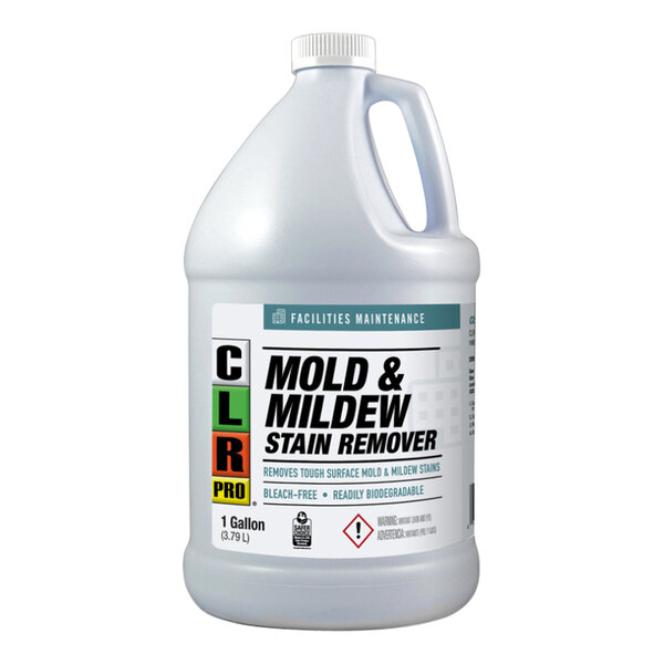 CLR PRO FM-MMSR128-4PRO Mold & Mildew Stain Remover 1 Gallon - 4/Case