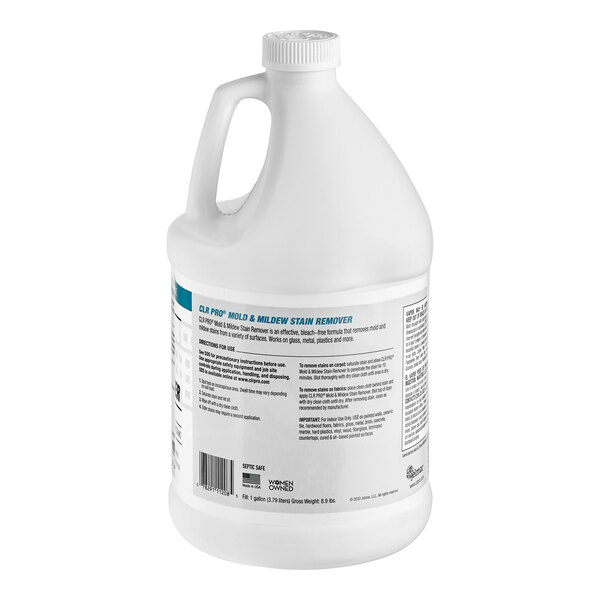 CLR PRO FM-MMSR128-4PRO Mold & Mildew Stain Remover 1 Gallon - 4/Case