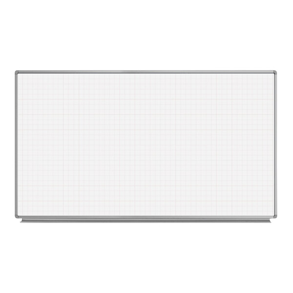 Luxor 72" x 40" Painted Steel Wall-Mounted Magnetic Ghost Grid ...