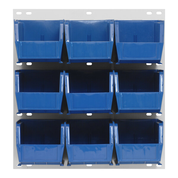 Quantum 18" x 19" Oyster White Steel Louvered Panel with (9) 10 7/8" x ...