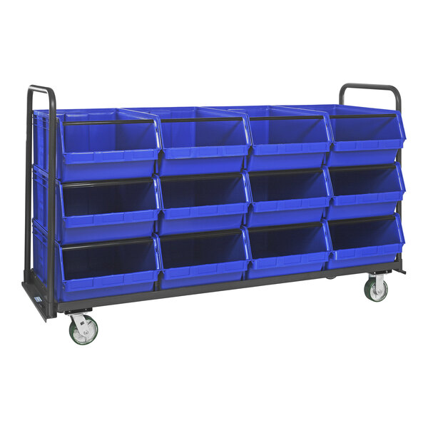 Quantum Magnum 78" x 30" x 47" Tote Truck with (12) 29" x 18 3/8" x 11 ...