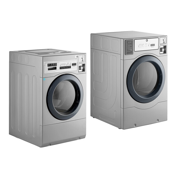 Crossover 3.5 cu. ft. 27" Front Load Electric Commercial Washer and 7 ...
