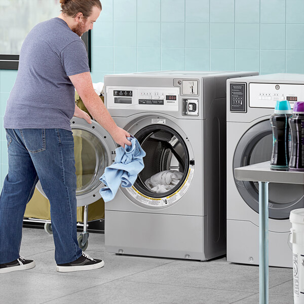 Crossover 3.5 cu. ft. 27" Front Load Electric Commercial Washer and 7 ...