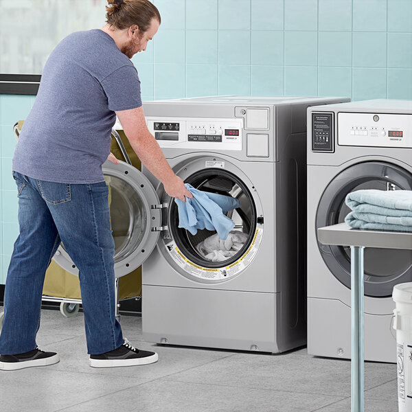 Crossover 3.5 cu. ft. 27" Front Load Electric Commercial Washer and 7 ...