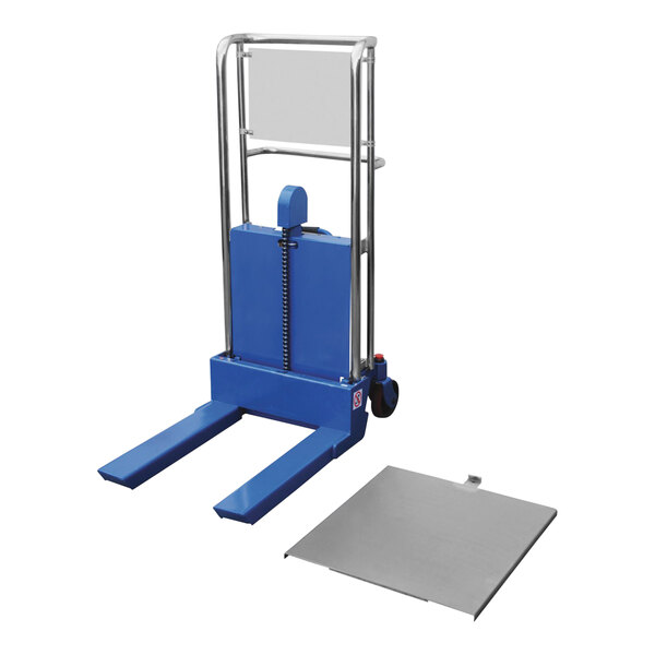 Vestil Hefti-Lift 880 lb. Steel Portable Hydraulic Lift with 23" x 24 ...