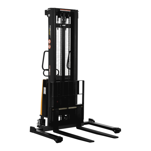 Vestil 1,000-2,000 lb. Semi-Electric Powered Fork Stacker with ...